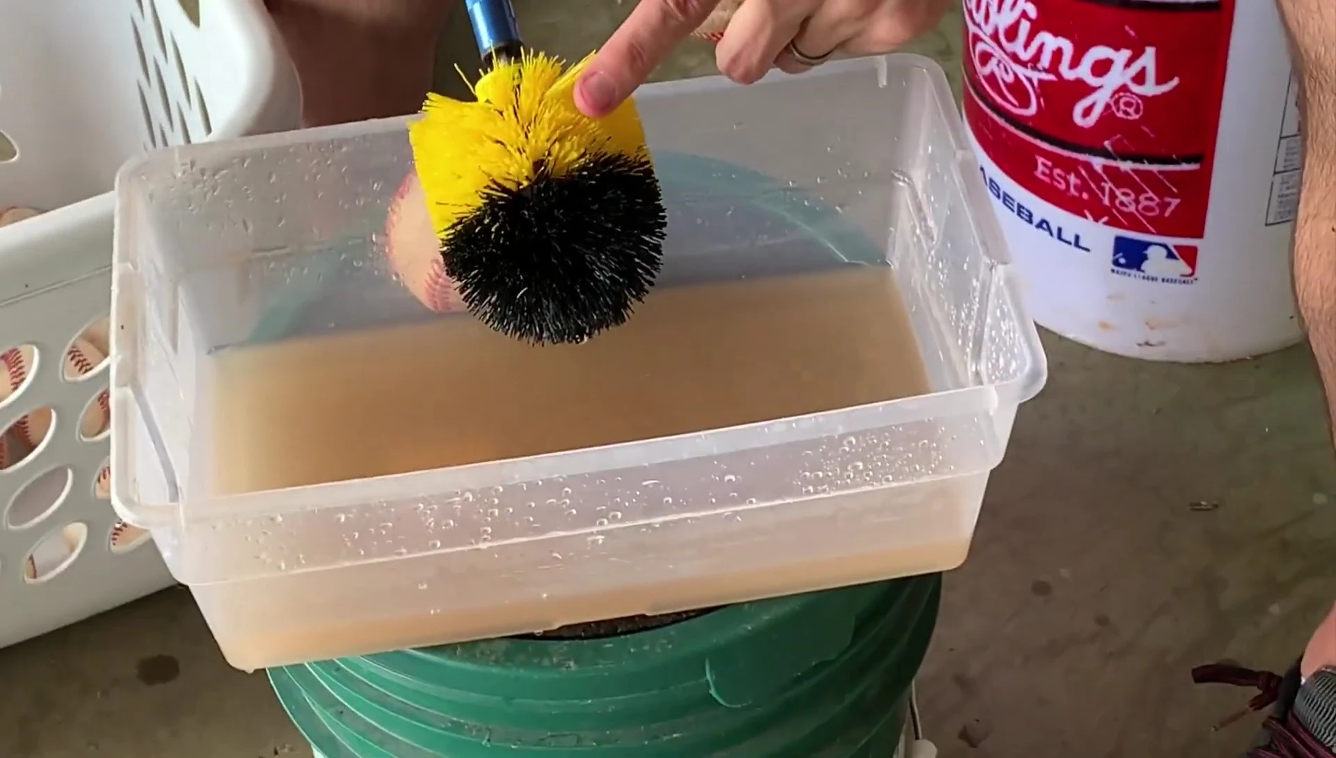 The Drill-Powered Baseball Cleaning Method: Get Your Game Balls Sparkling!